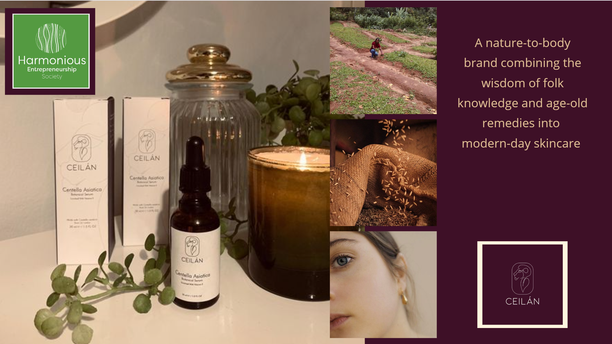 Ceilán – natural skincare with purpose – HES 2020-2026